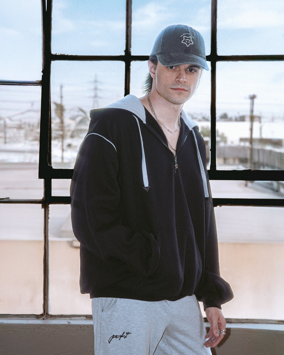 [PREORDER] POKI DEVIL QUARTER ZIP HOODIE – Pokimane x Ebiko